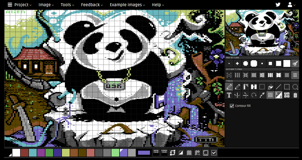 mcDRAW – A Modern Pixel Editor for the Commodore 64 Aesthetic – The ...