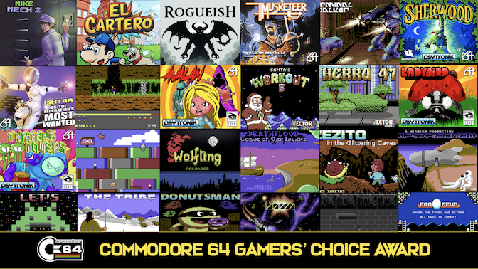 RGN C64 Gamers’ Choice Award 2025: Celebrating Commodore 64 Gaming ...